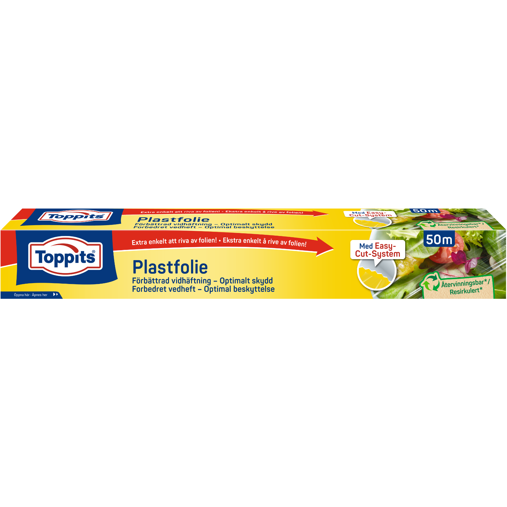 Toppits® plastfolie: Det är enkelt att hålla maten fräsch!
